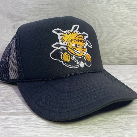 OTTO | Accessories | New Vintage Style Wichita Black Trucker Hat Cap ...